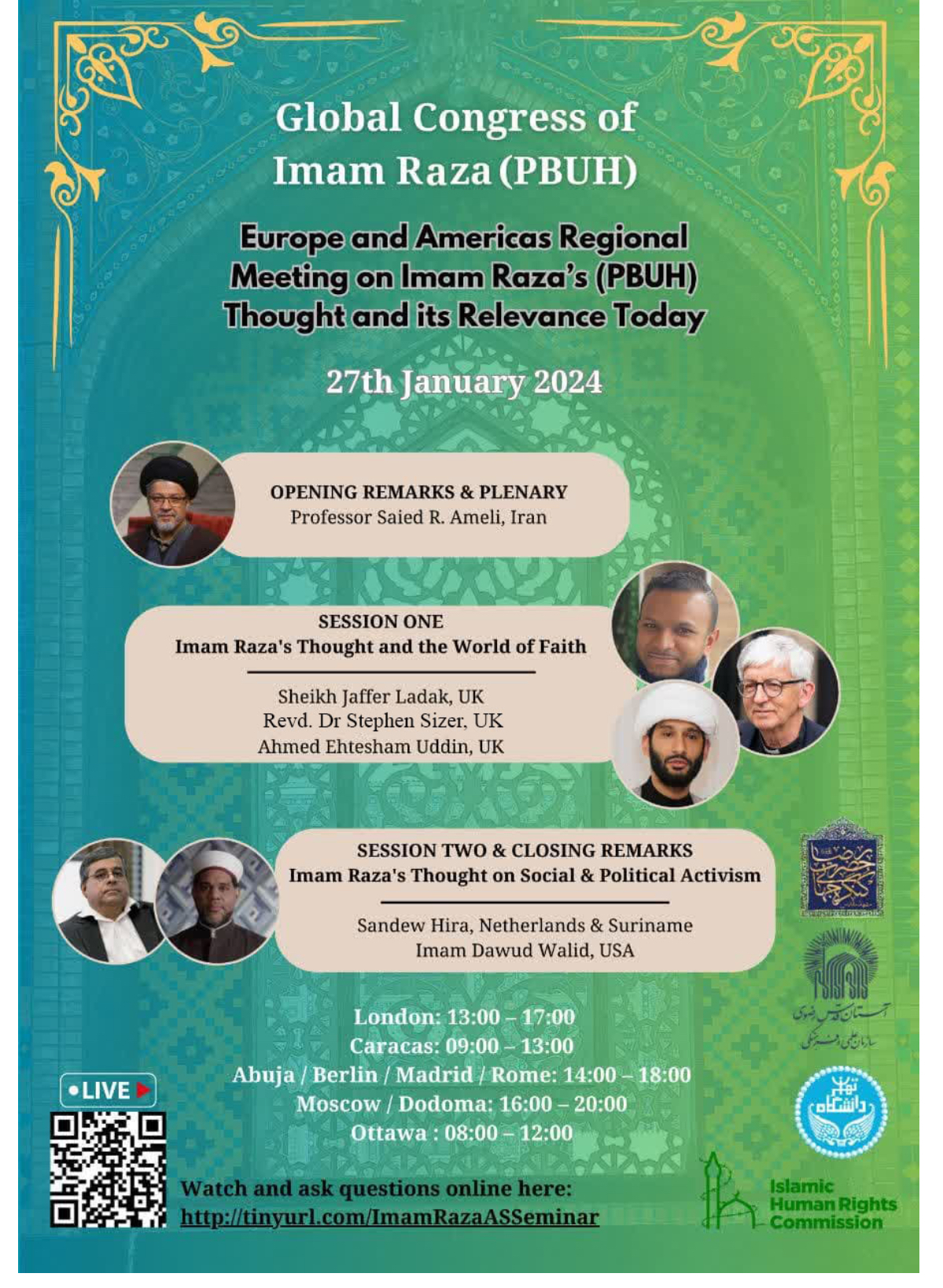 A Reflection on the Life and Teaching of Imam Ali al-Raza from a ...